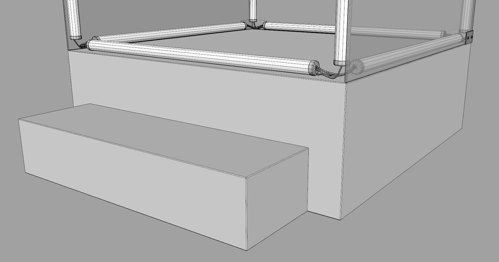 Transparent Booth Photo Opportunity 1 3D model | CGTrader