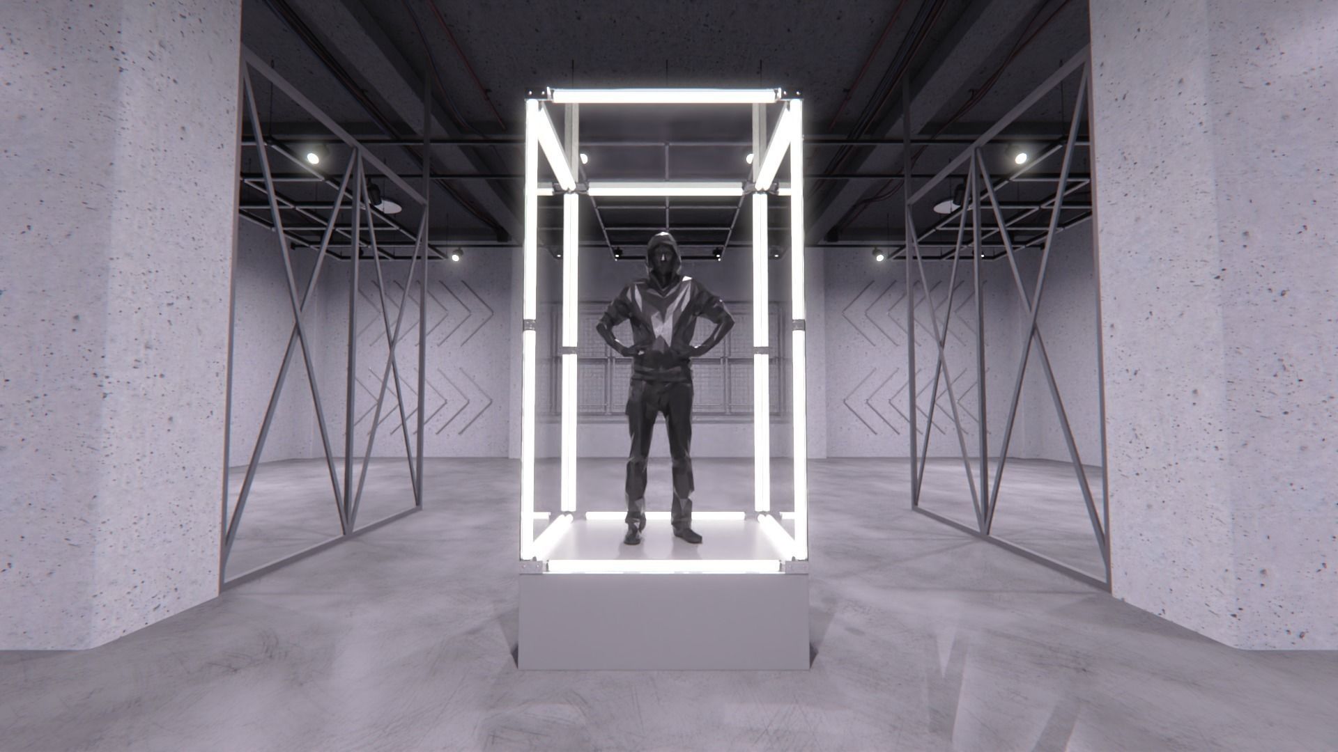 Transparent Booth Photo Opportunity 1 3D model | CGTrader