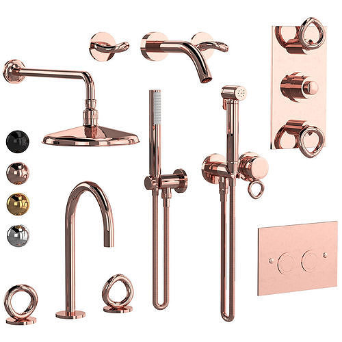THG PARIS SET bathroom fittings and accessories 3D model | CGTrader