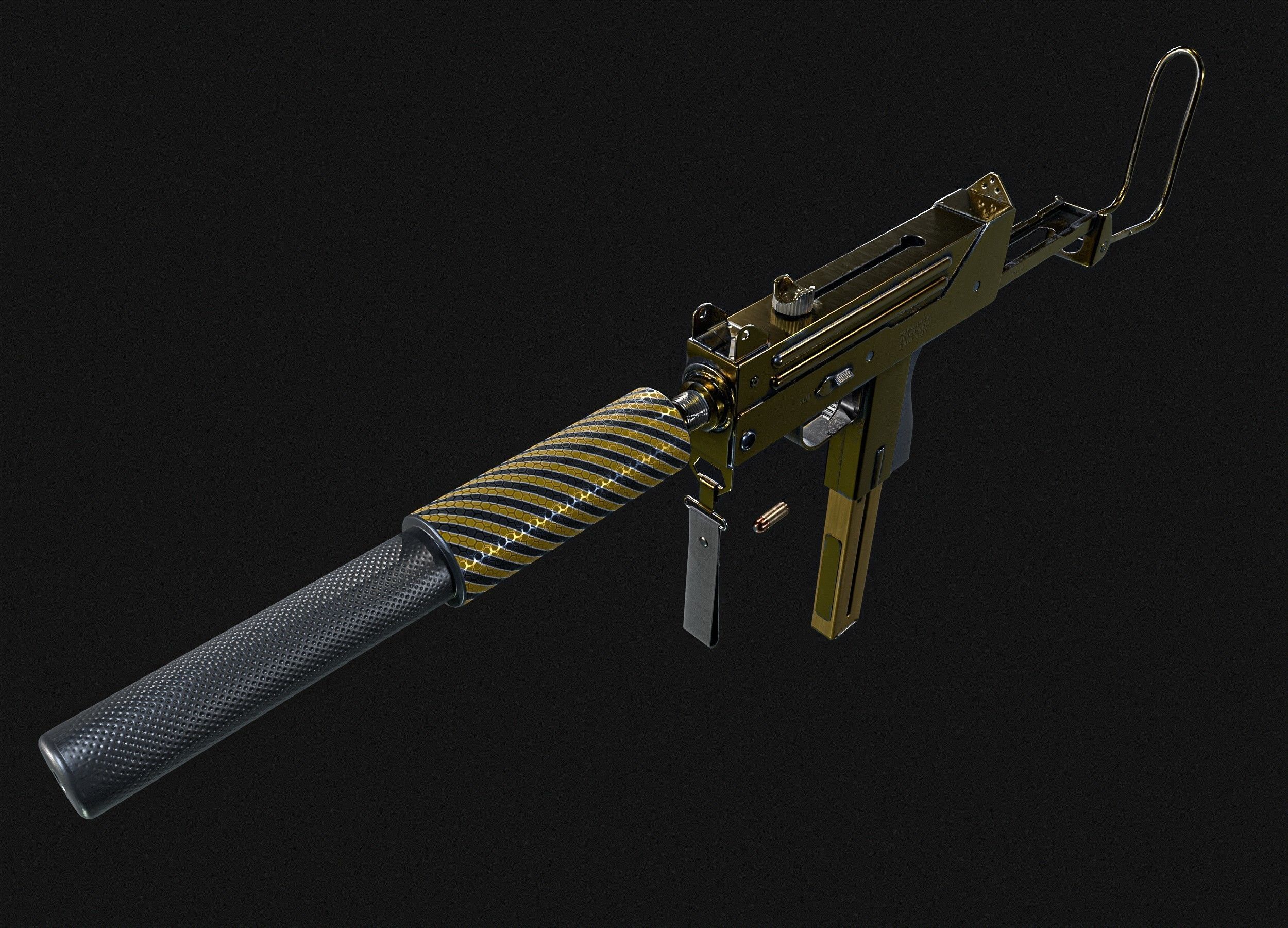 3D model MAC 11 SMG PACK VR / AR / low-poly | CGTrader