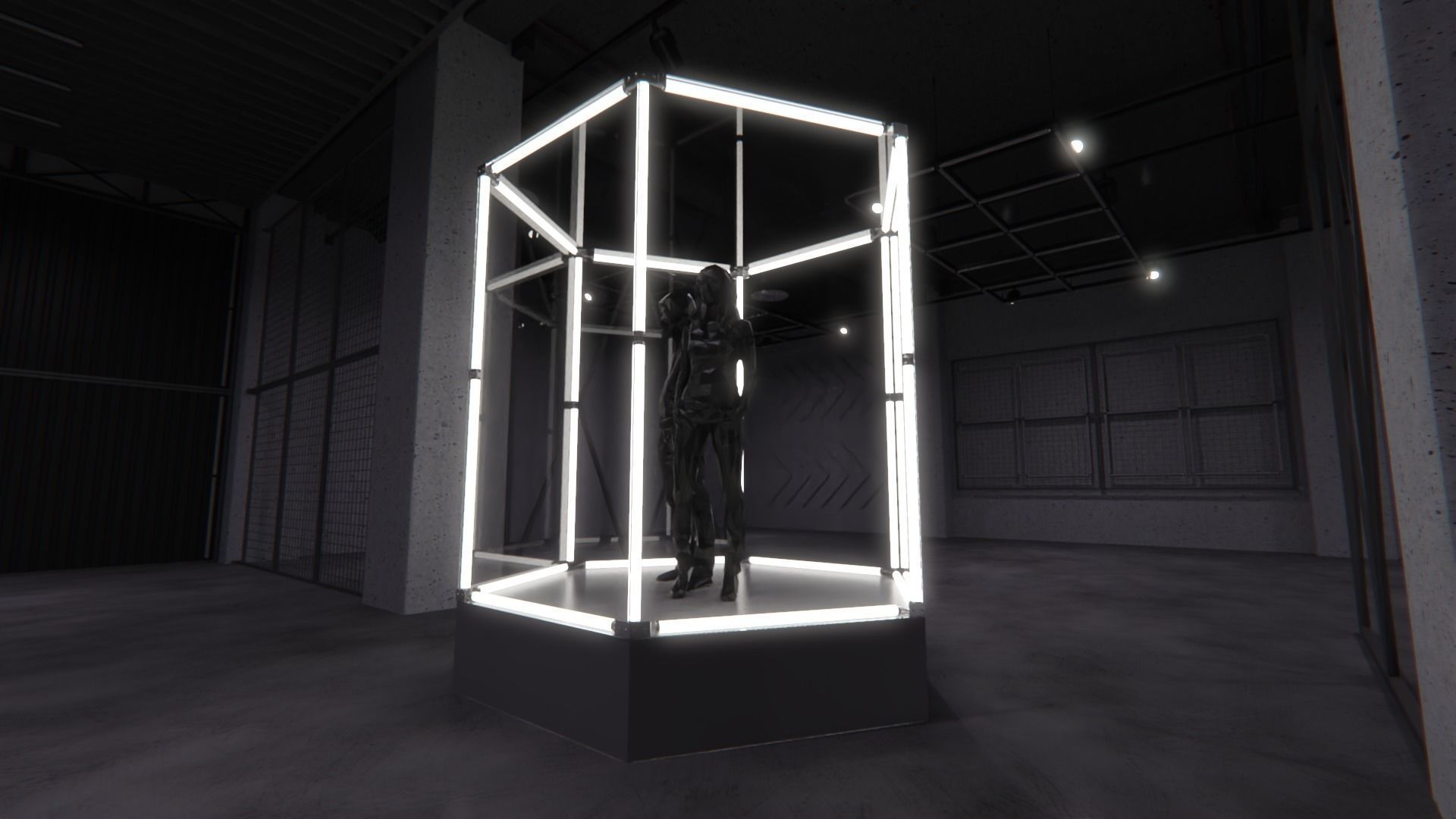 Transparent Booth Photo Opportunity 3 3D model | CGTrader