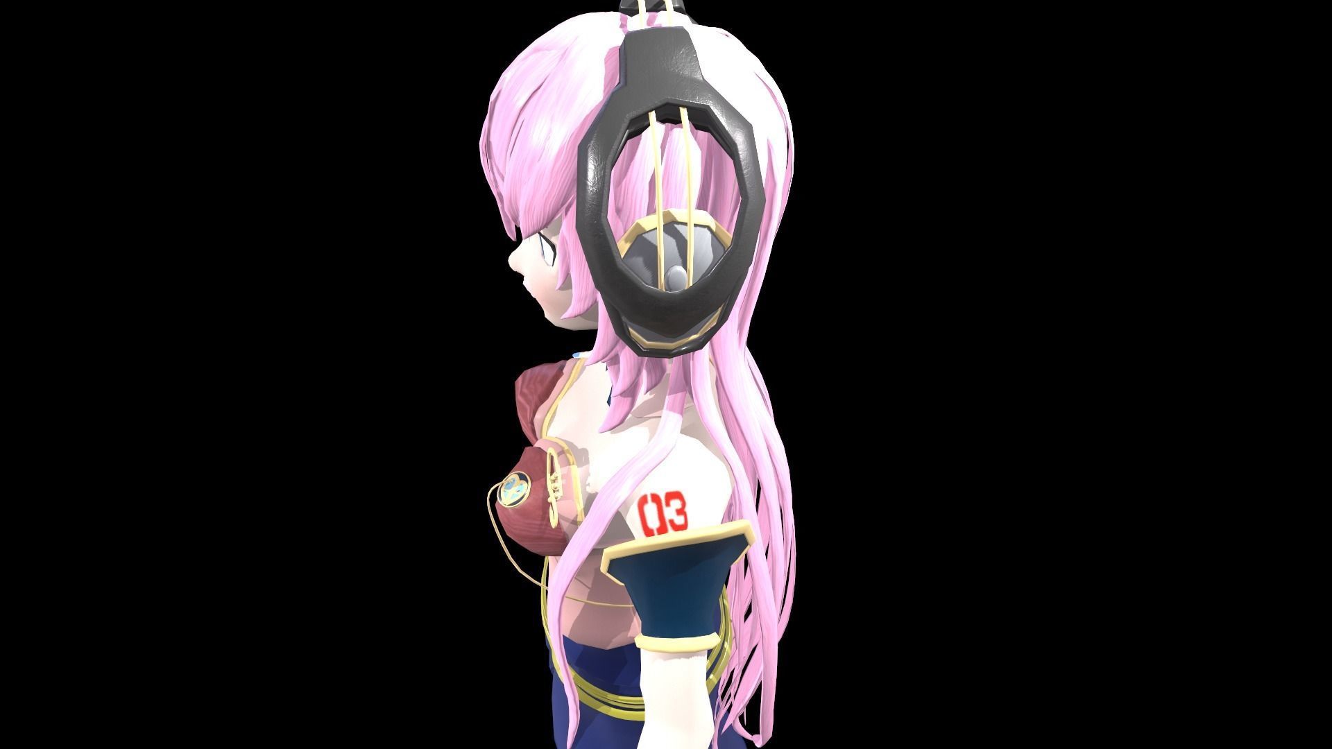 Megurine Luka V4x Model 3D model | CGTrader