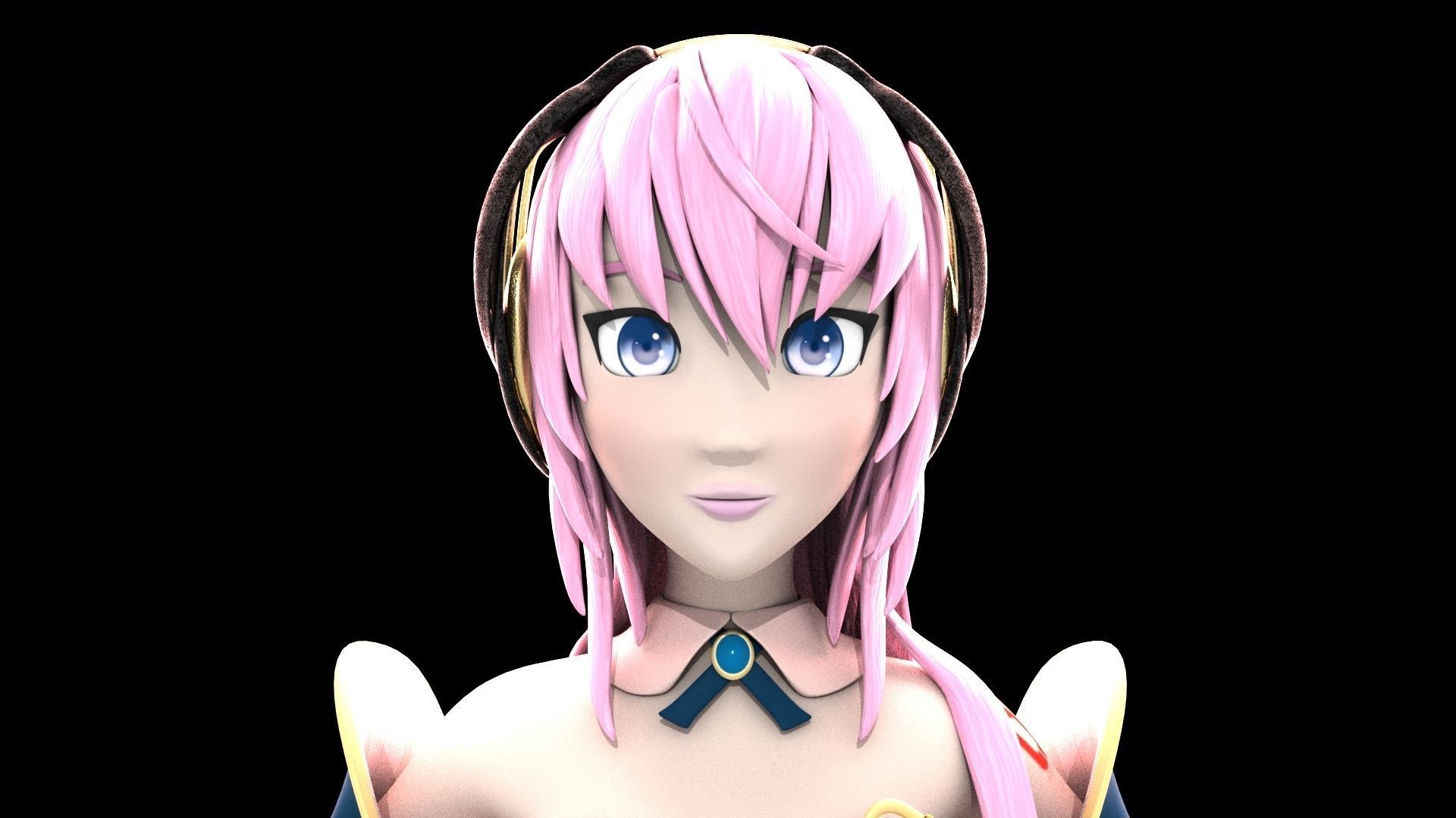 Megurine Luka V4x Model 3D model | CGTrader
