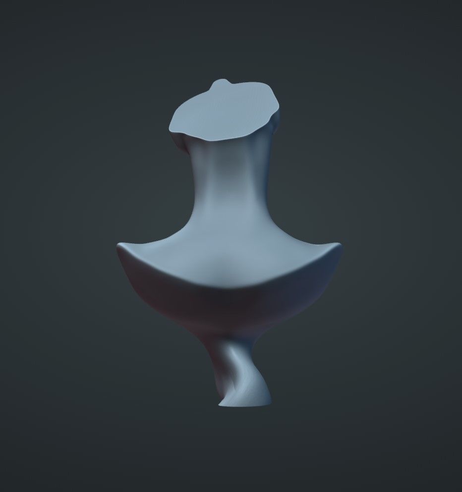 Jewelry Necklace Stand 3D model 3D printable | CGTrader