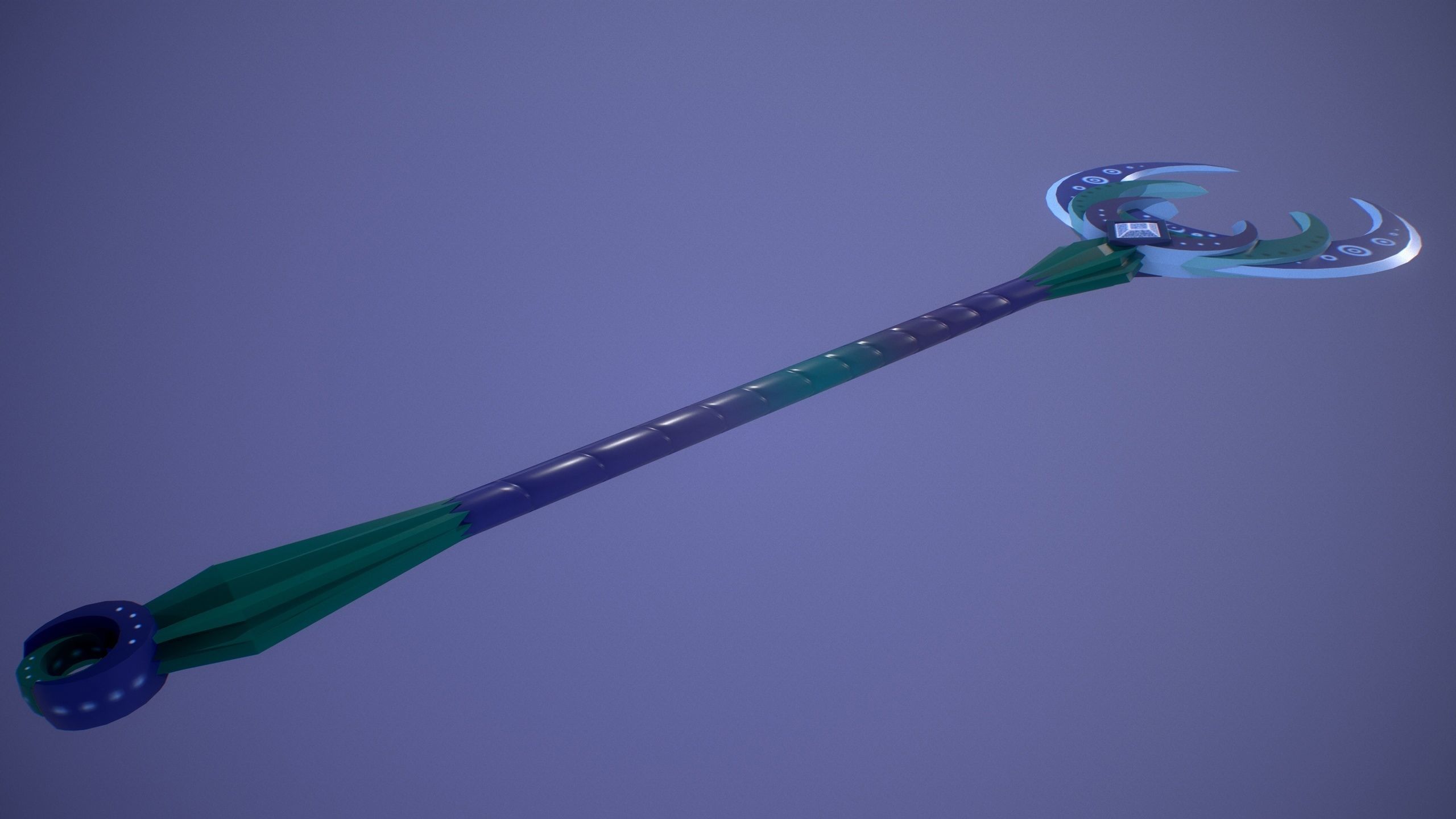 3D model moon great axe VR / AR / low-poly | CGTrader