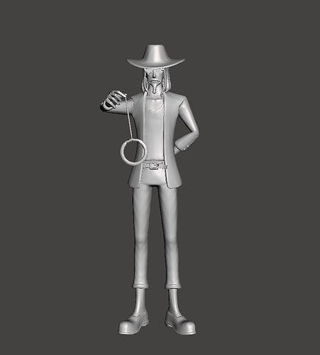 Jango the Turncoat - Black Cat Pirates 3D Model 3D model 3D printable ...