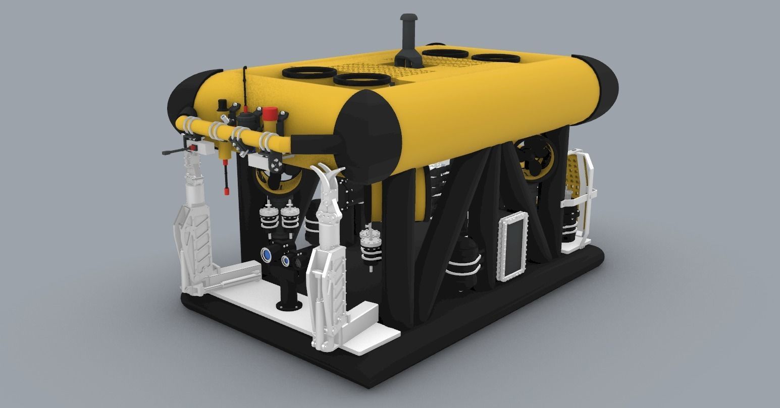Merlin ROV WR200 PM 3D model 3D printable | CGTrader