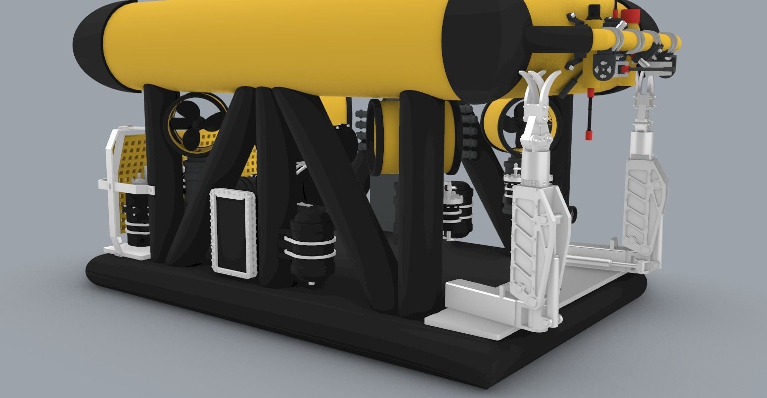 Merlin ROV WR200 PM 3D model 3D printable | CGTrader