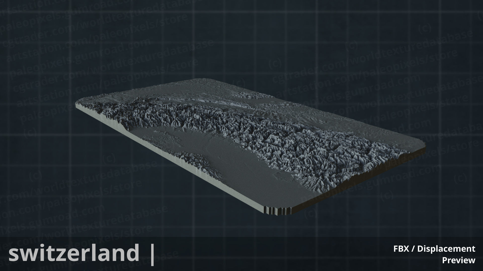 Switzerland FBX 3D printable mesh 3D model 3D printable | CGTrader