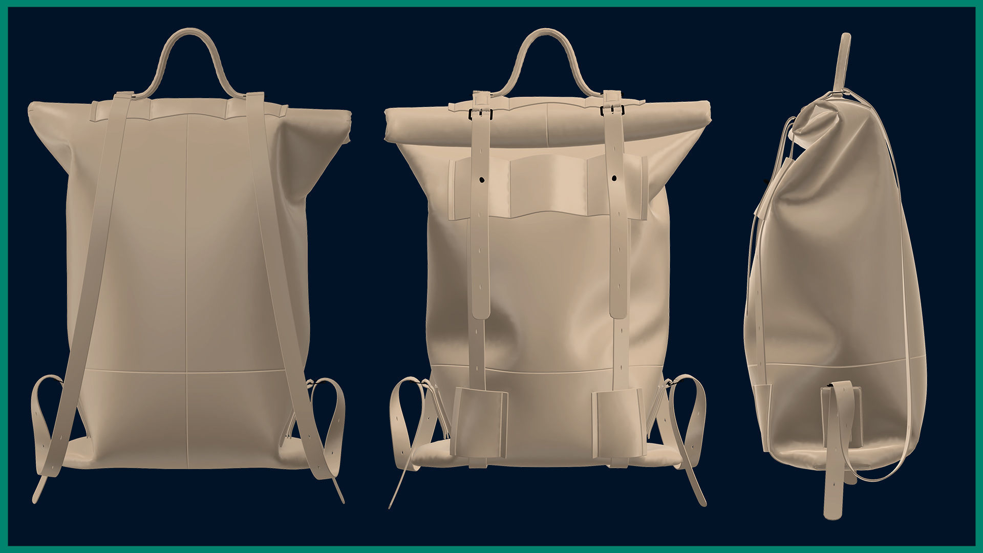 backpack with texture 3D model | CGTrader
