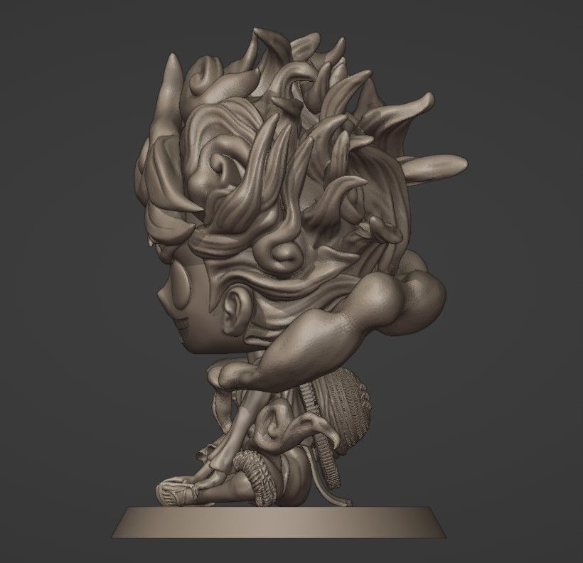 LUFFY CHIBI GEAR5 KAWAII 3D model 3D printable | CGTrader