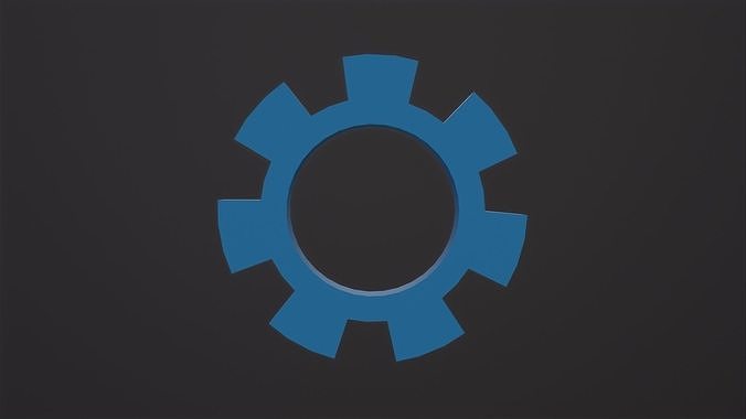 3D model Web Icon Settings 3D Model VR / AR / low-poly | CGTrader