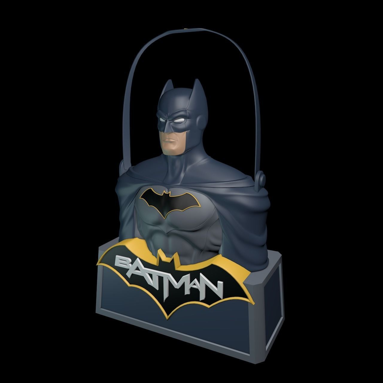 batman candy box 3D model | CGTrader