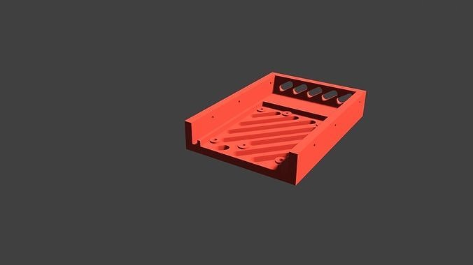 2 5 inch to 3 5 inch hard drive adapter caddy 3D model 3D printable ...