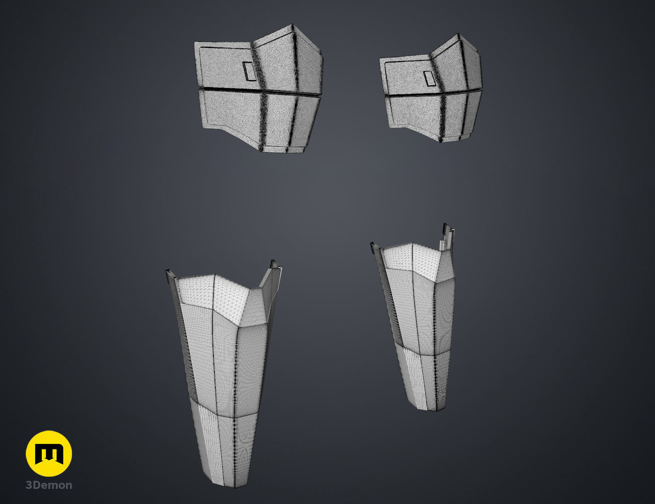 Shin Hati Cosplay Armor Star Wars Ahsoka 3D model 3D printable | CGTrader