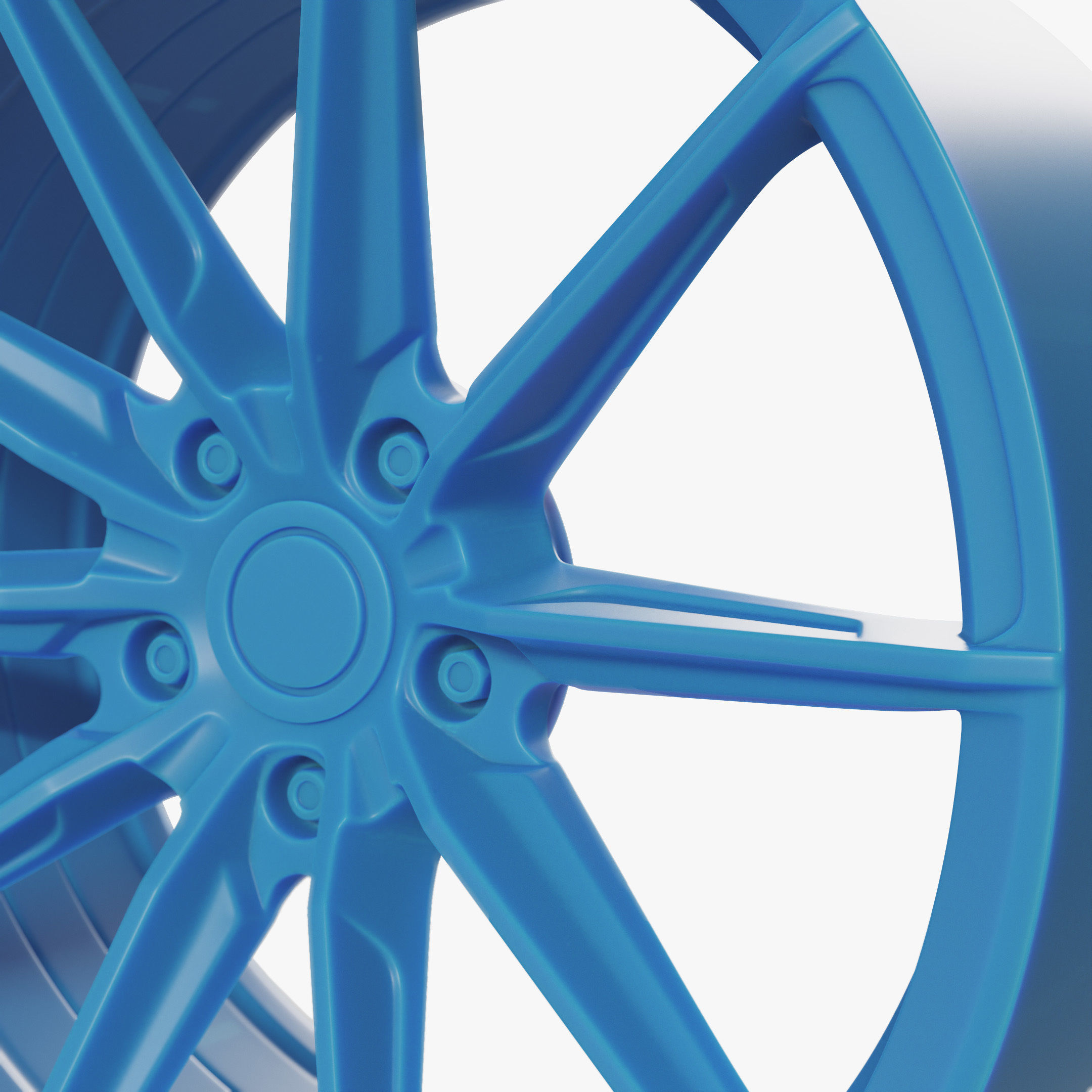 Rim WheelForce CF3-FF R Printable 3D model 3D printable | CGTrader