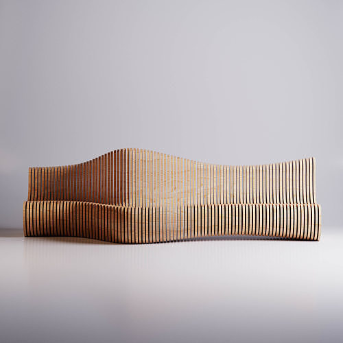 Parametric Bench 3D model | CGTrader