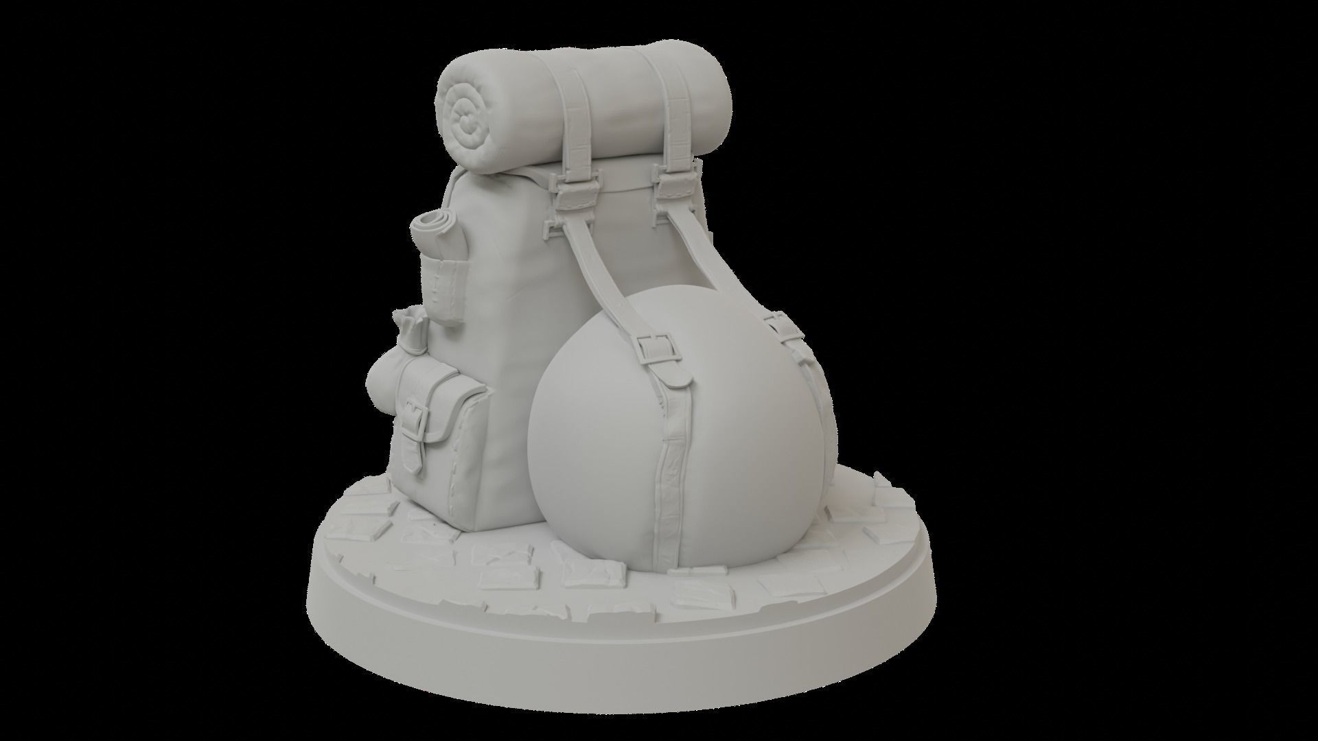 Plasmoid Slime DnD miniature free 3D model 3D printable | CGTrader
