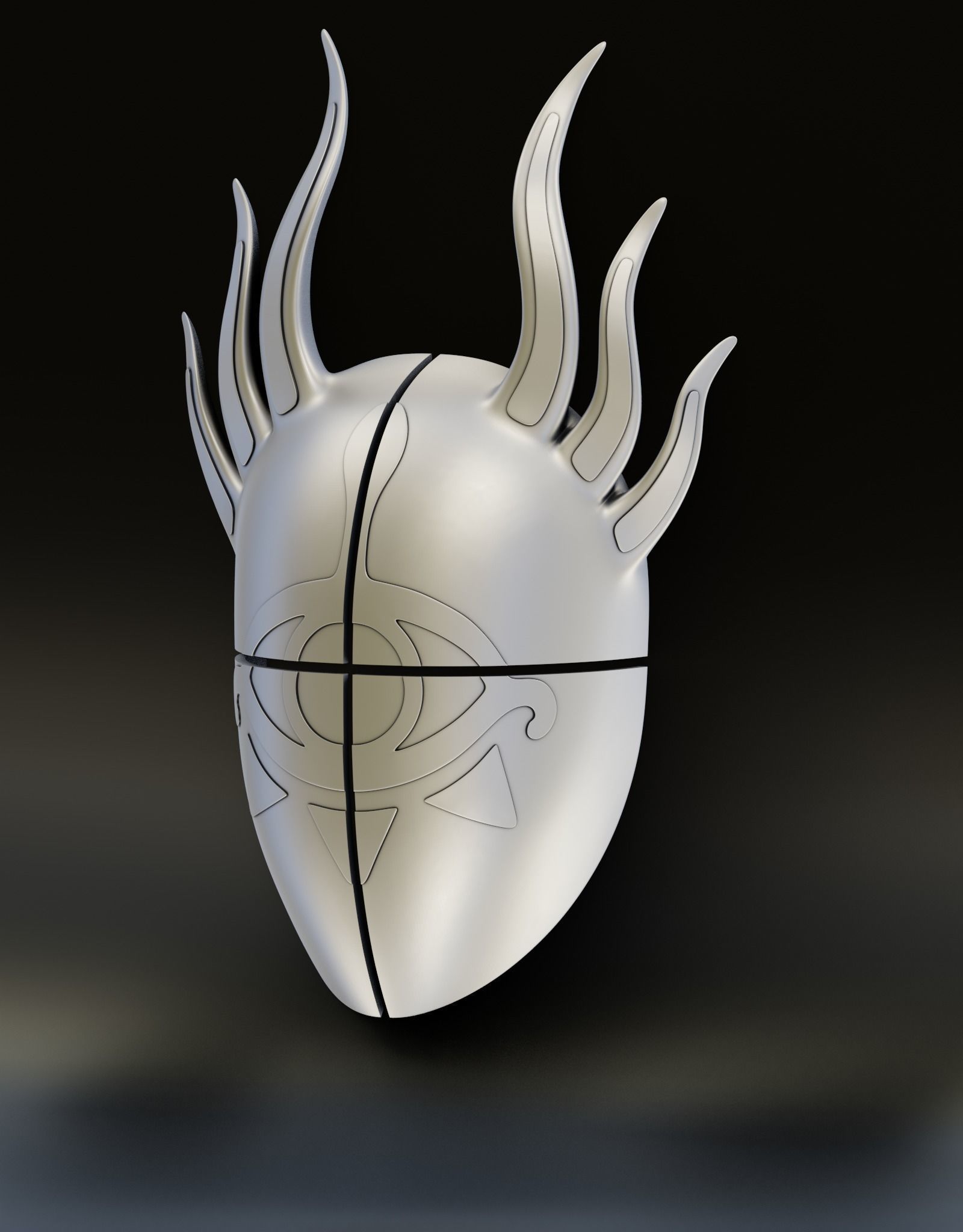 Master Kohga Mask 3D model 3D printable | CGTrader