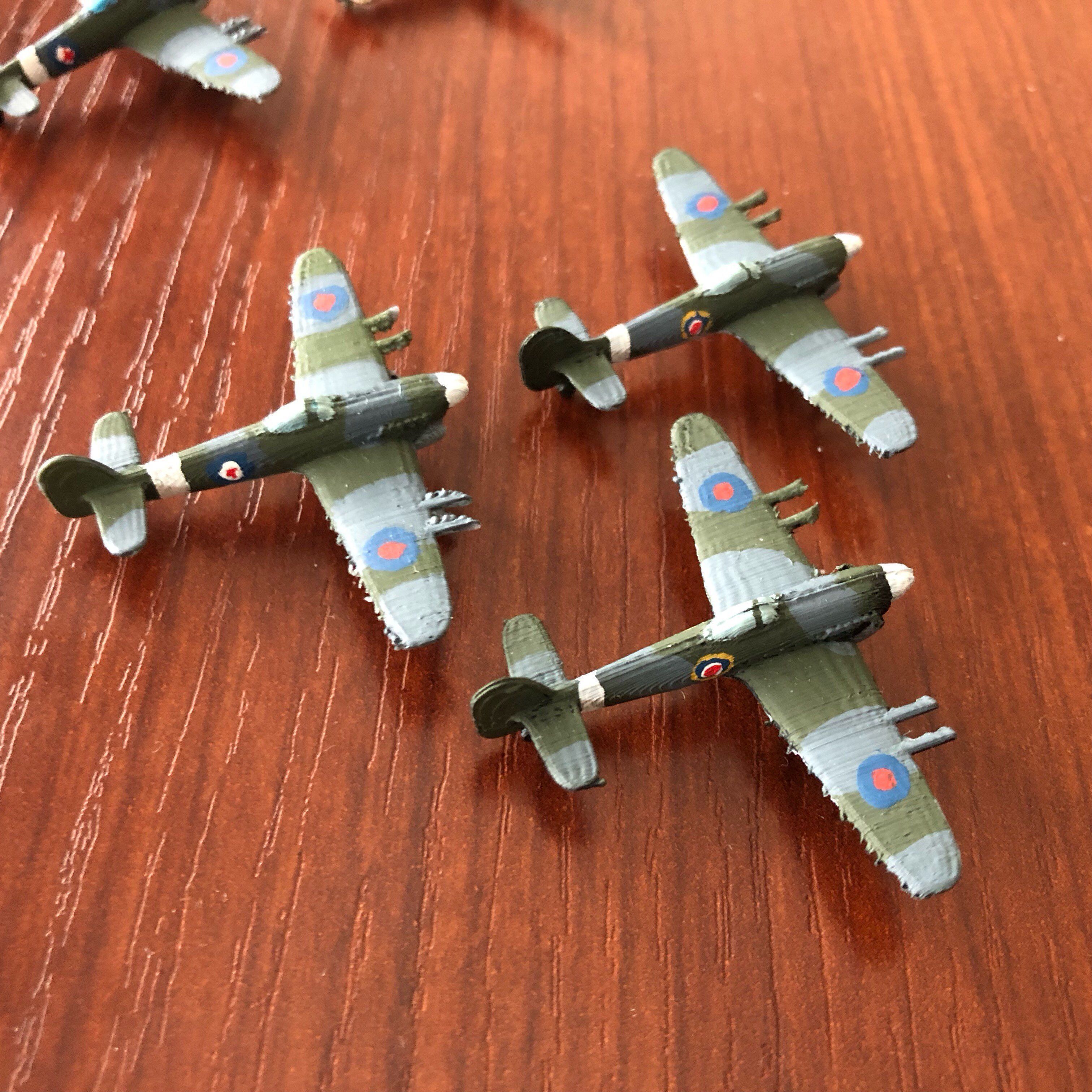 British WW2 Aircraft 3D model 3D printable | CGTrader