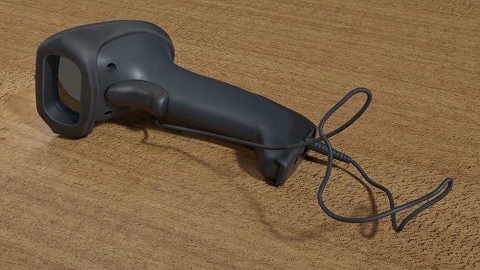 3D model Barcode Scanner VR / AR / low-poly | CGTrader