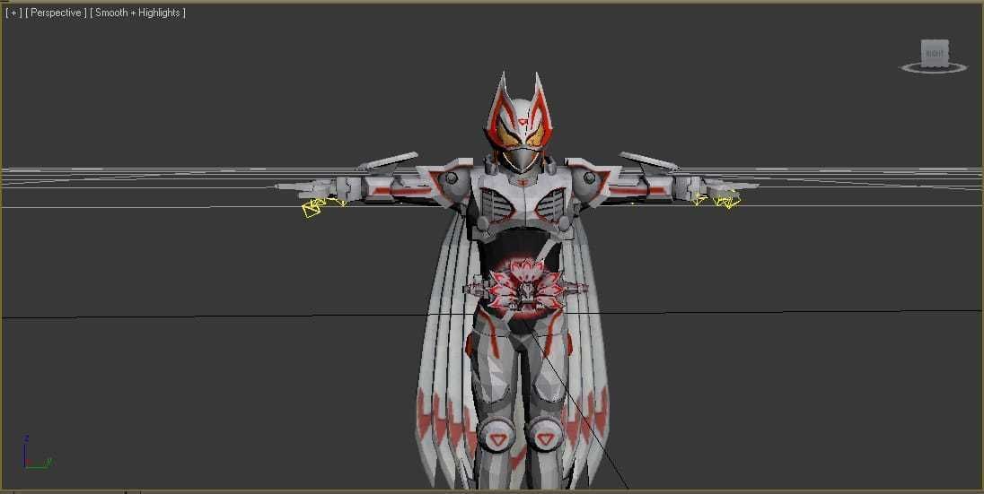 Kamen rider geats mark ix 3D model | CGTrader