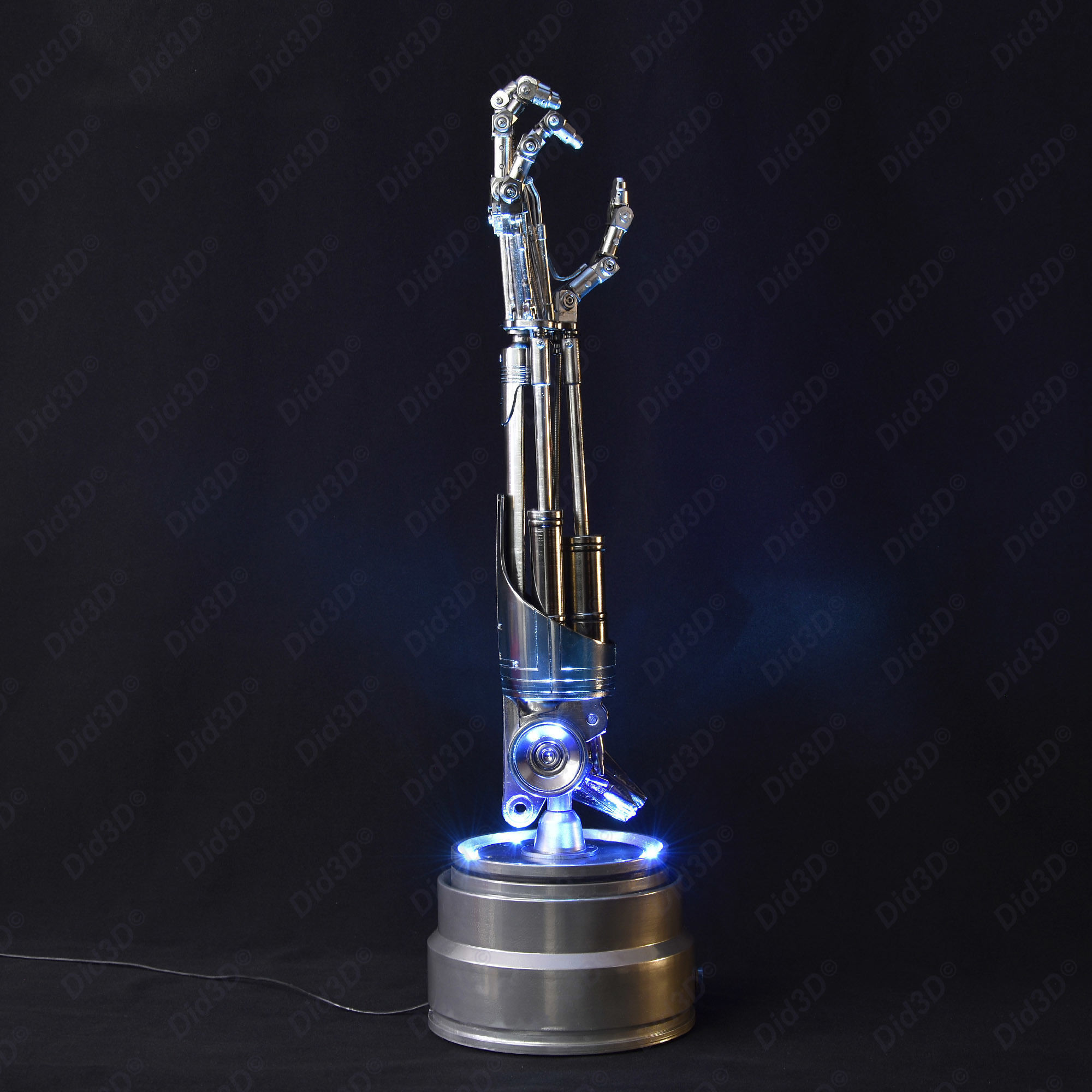 TERMINATOR 2 Arm Animatronic Life Size 3D model 3D printable | CGTrader