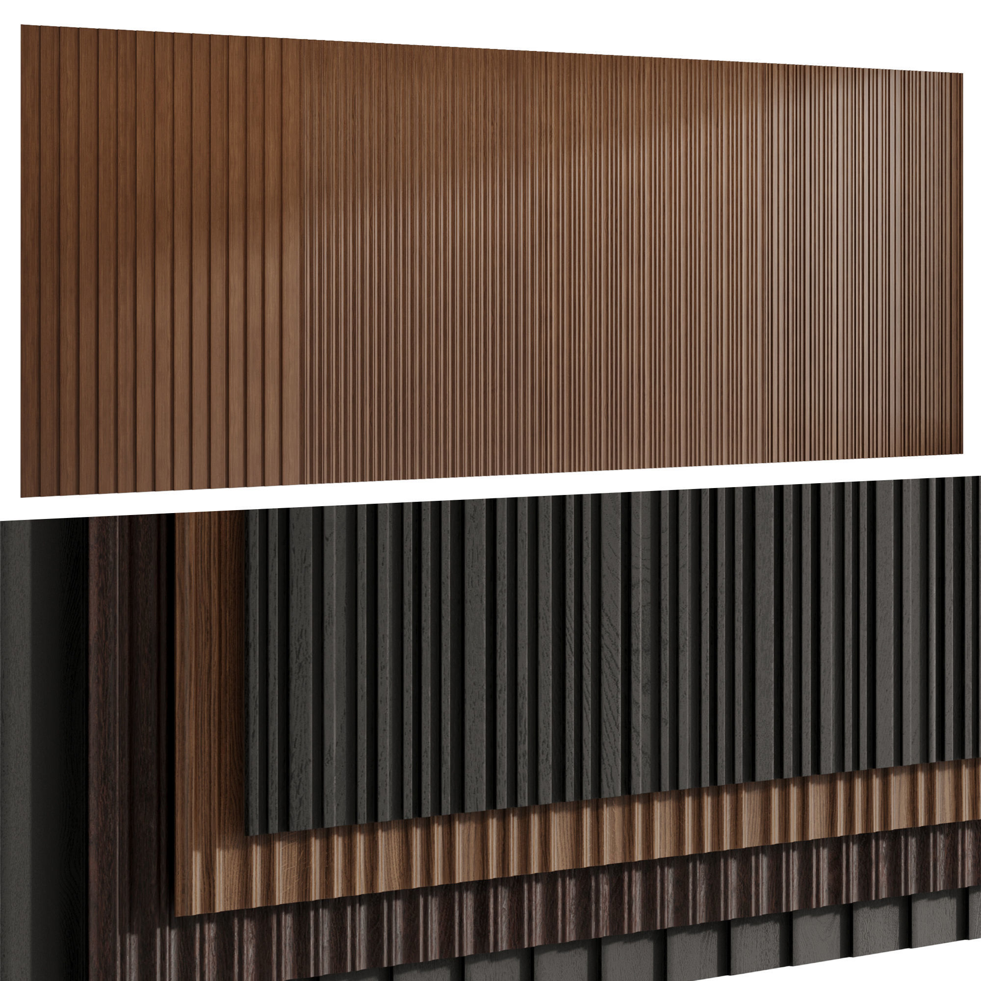 Decorative wall panels 3D model | CGTrader