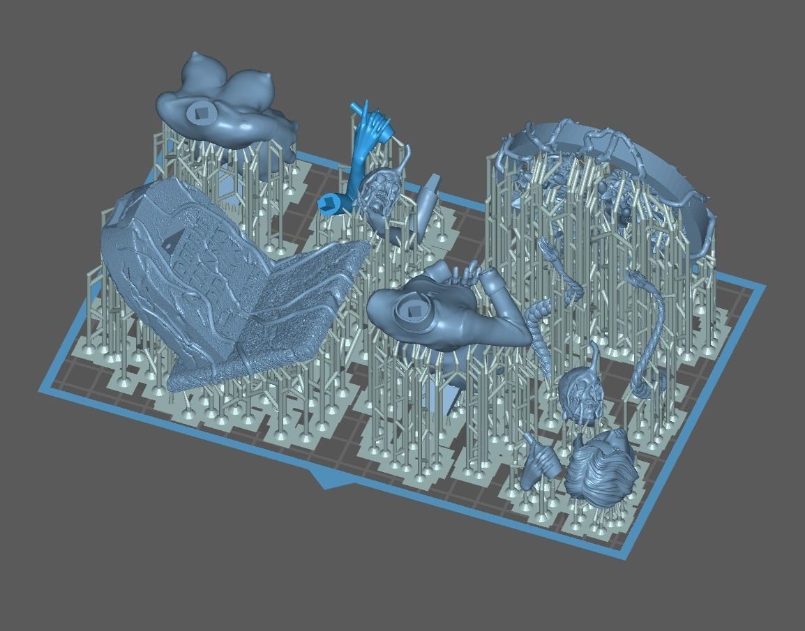 Wednesday Addams Bust - 1to10 scale stl file 3D print model 3D model 3D ...