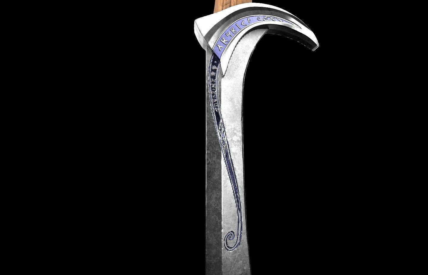 Thorin Sword Orcrist lord of the rings 3D DIGITAL DOWNLOAD FILE 3D ...