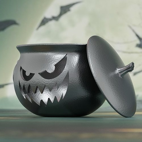 Cauldron of Magic and Sweets 3D model 3D printable | CGTrader