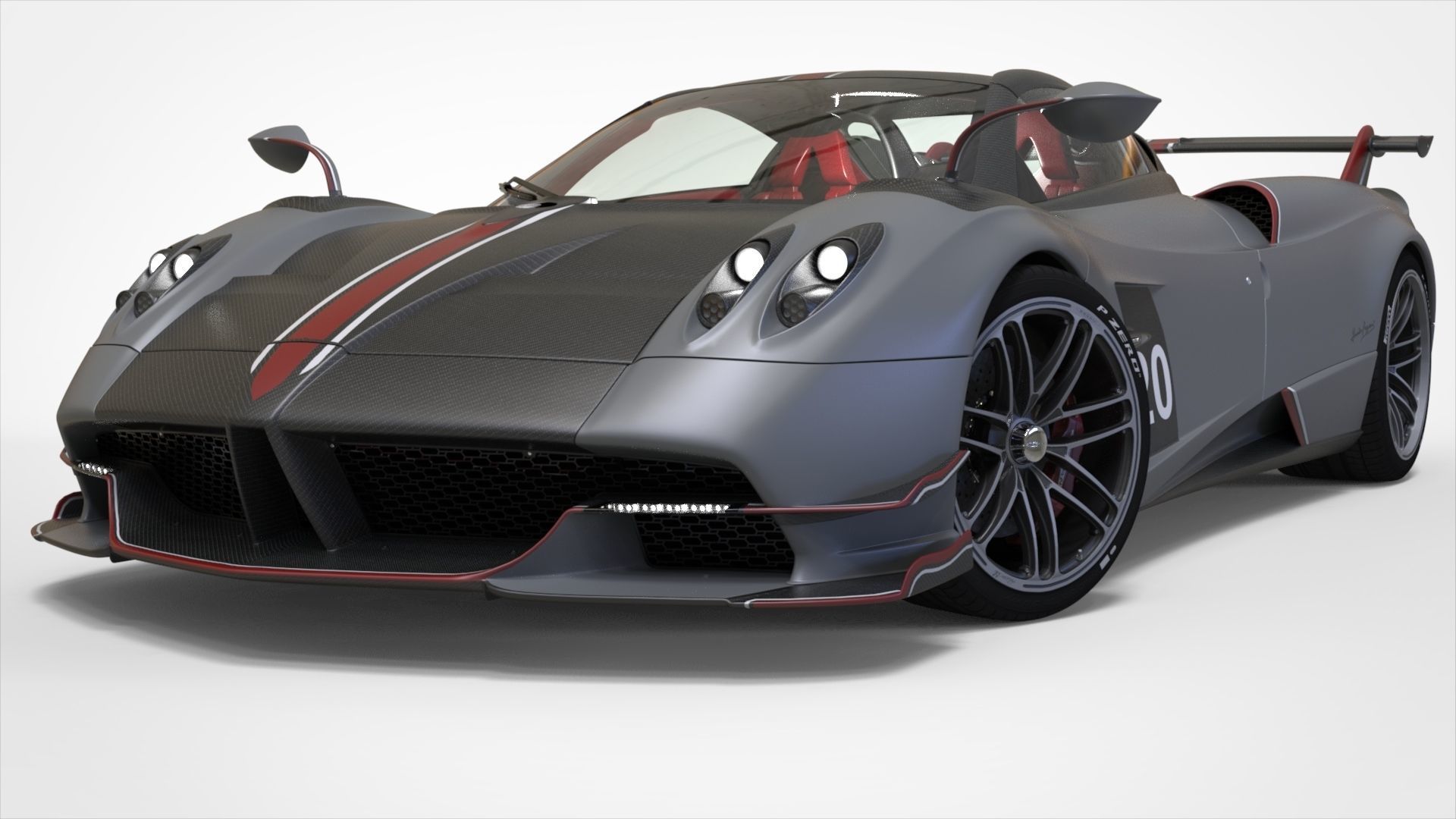 3D model Pagani Huayra Roadster VR / AR / low-poly | CGTrader