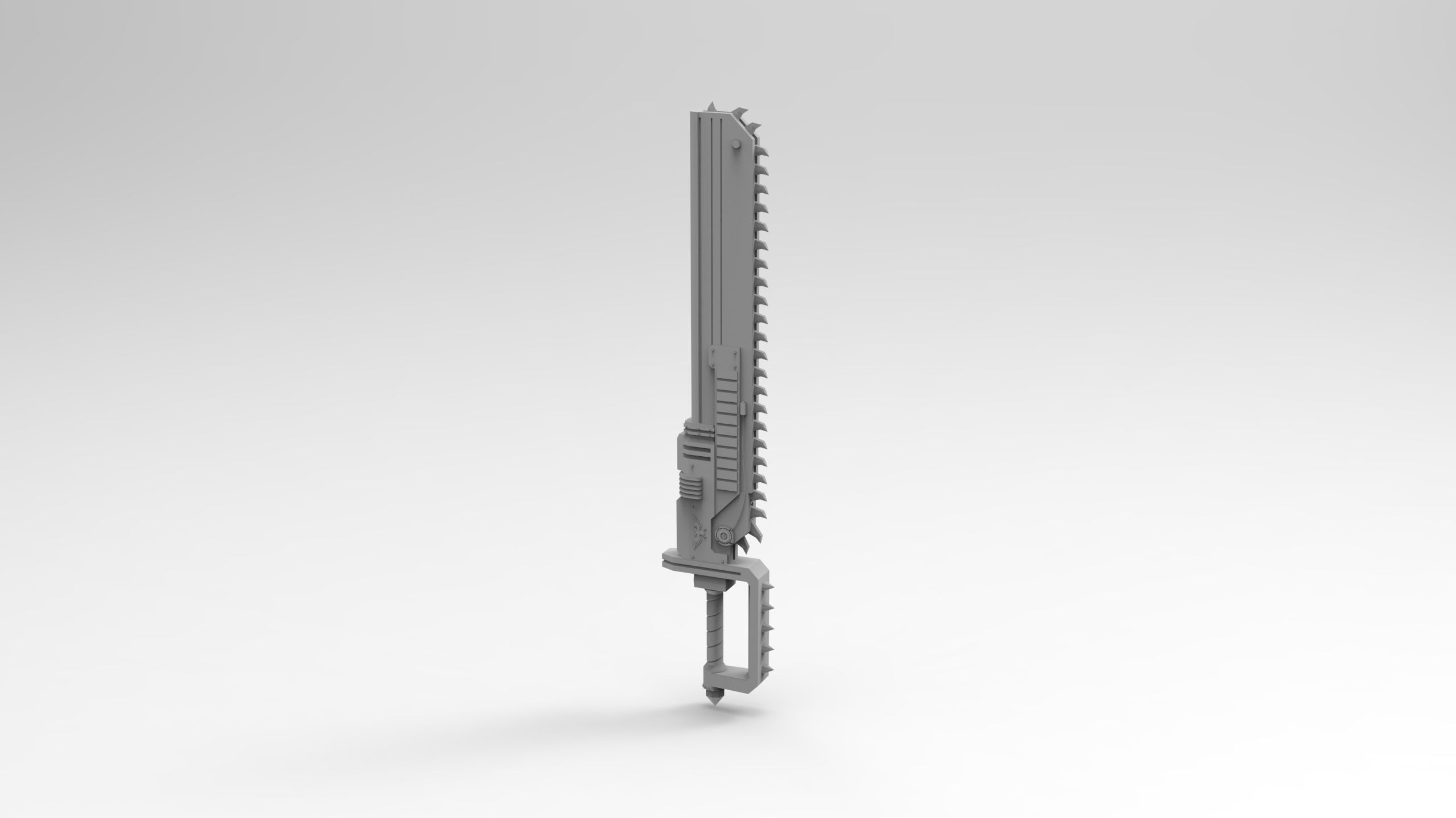 Chainsword 3D model 3D printable | CGTrader