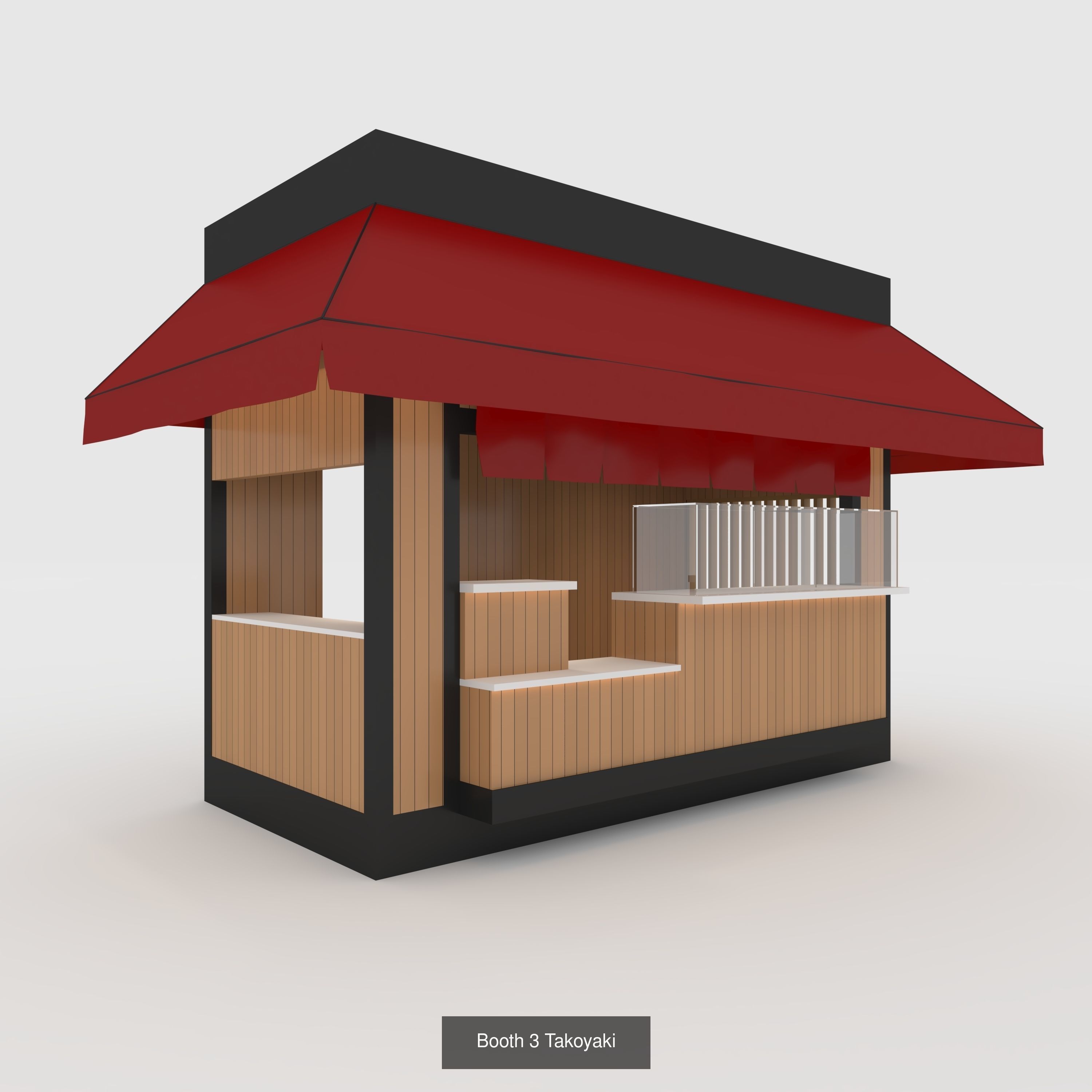 Collection Booth 1 | CGTrader