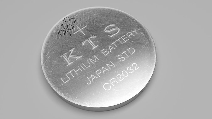 CMOS Battery 3D model | CGTrader