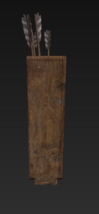 3D model Roman Arrow Stand VR / AR / low-poly | CGTrader