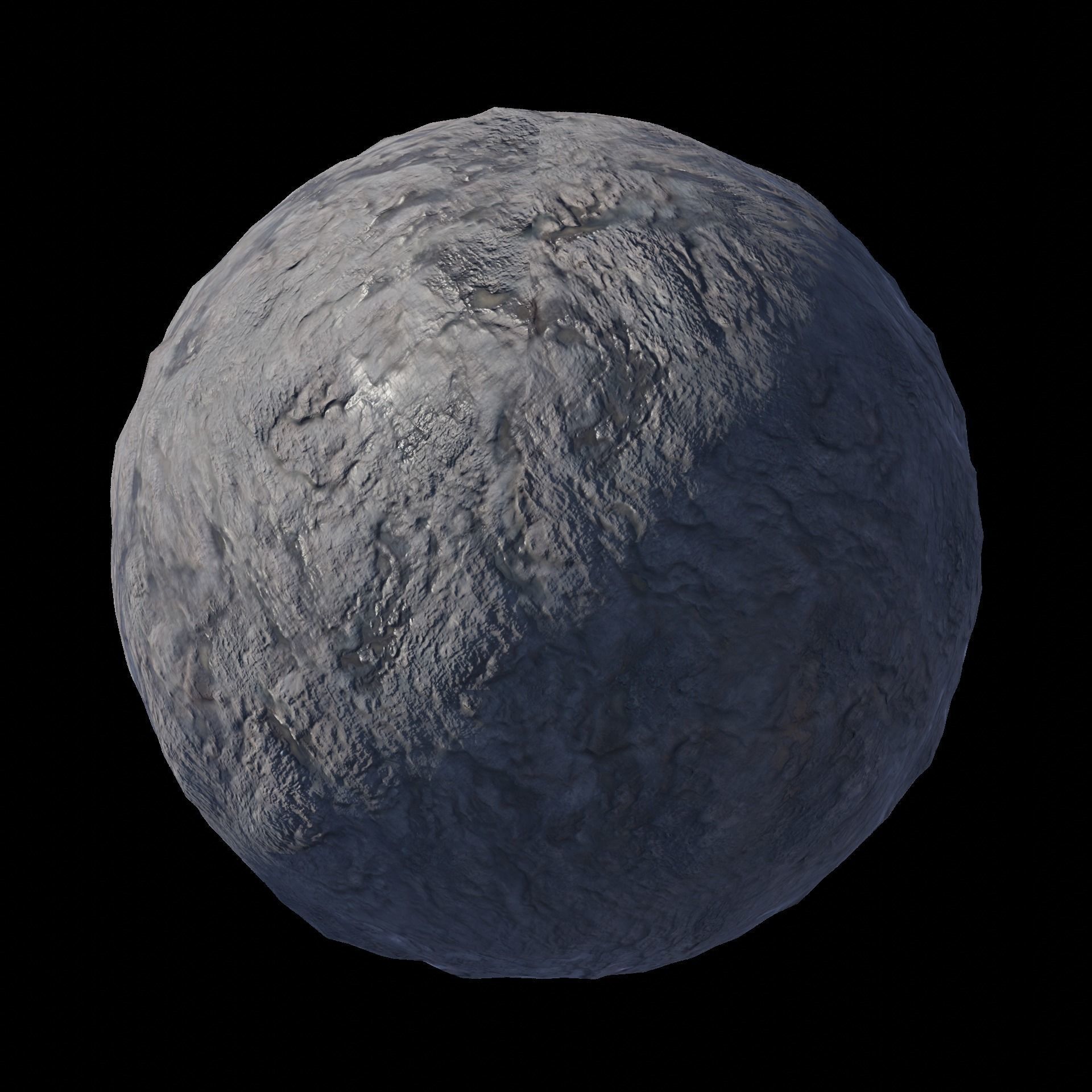 3D model Unknown space planets VR / AR / low-poly | CGTrader