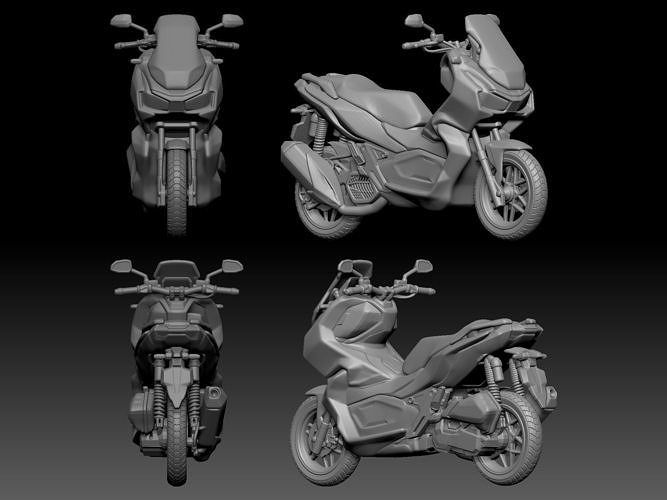 honda adv 3D model 3D printable | CGTrader