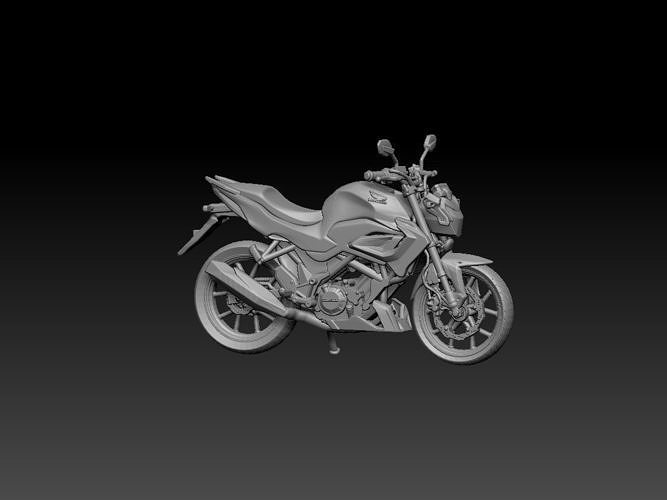 honda new cb 150r 3D model 3D printable | CGTrader