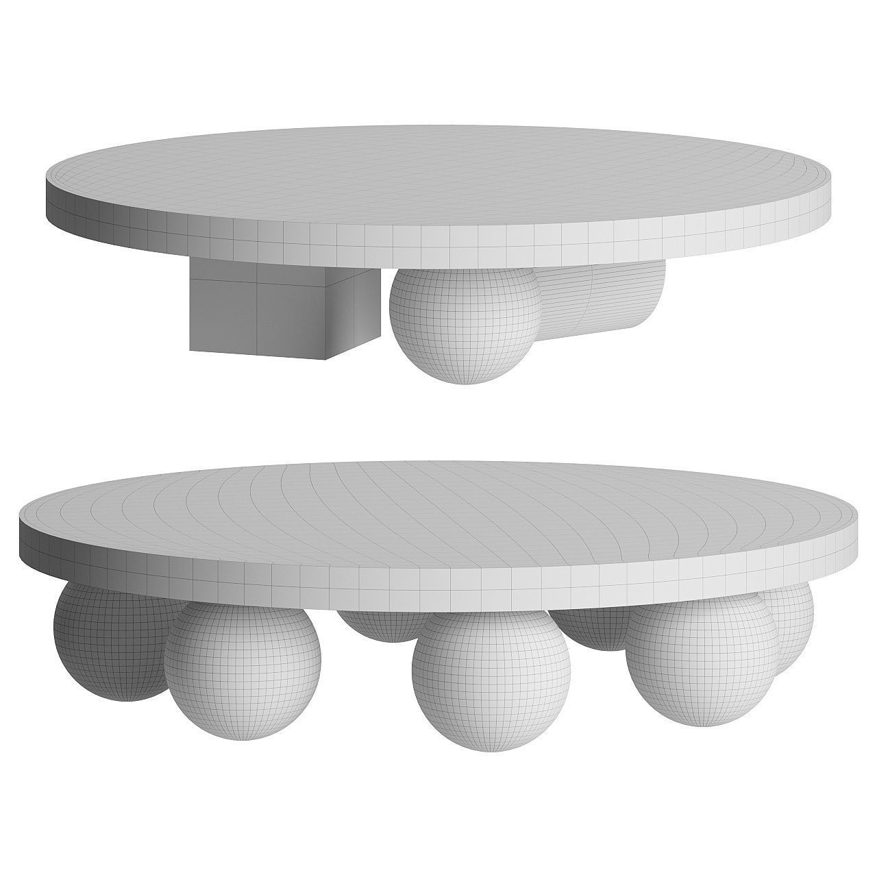 Automa Coffee Tables By Martin Masse 3D model | CGTrader