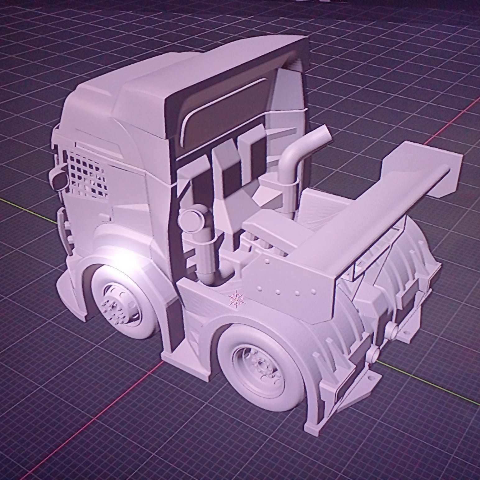 Kool formula truck 3D model 3D printable | CGTrader