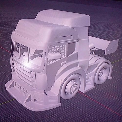 Kool formula truck 3D model 3D printable | CGTrader