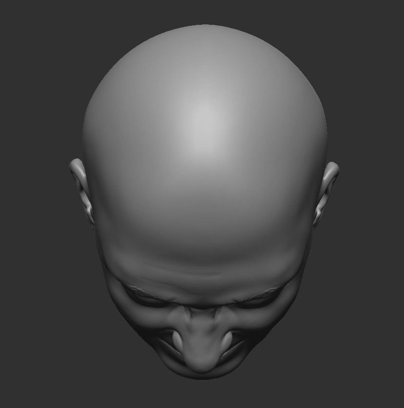 SIR ALEX FERGUSON HEAD WITHOUT HAIR 3D STL FOR PRINT 3D model 3D ...