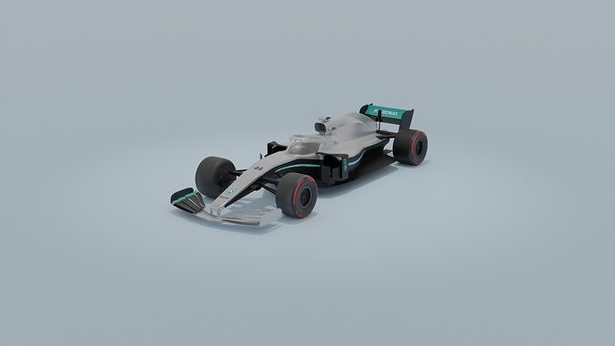 Mercedes amg f1 w10 3D model | CGTrader
