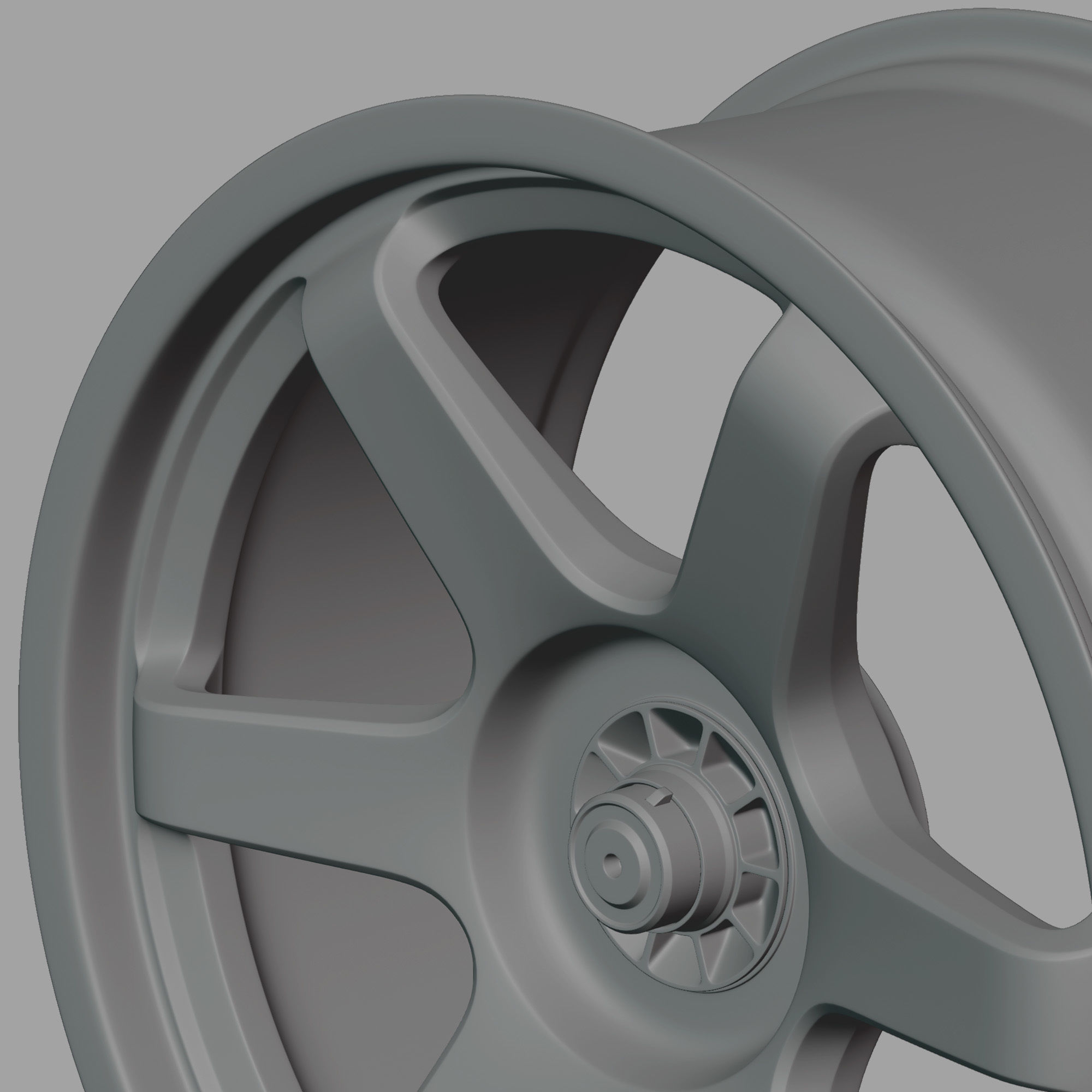 RAYS Volk Racing Forged Mag TE37 Centerlock Wheel 3D Model 3D model ...