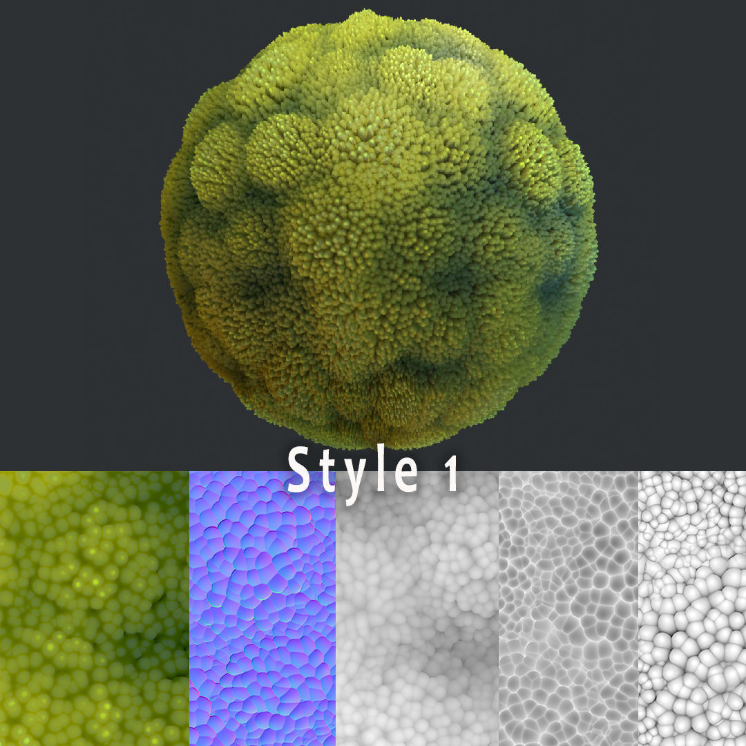 Stylized Moss 01 Texture | CGTrader