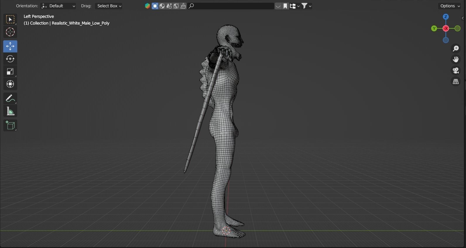 3D model Dead Space Necromorph Walker VR / AR / low-poly | CGTrader