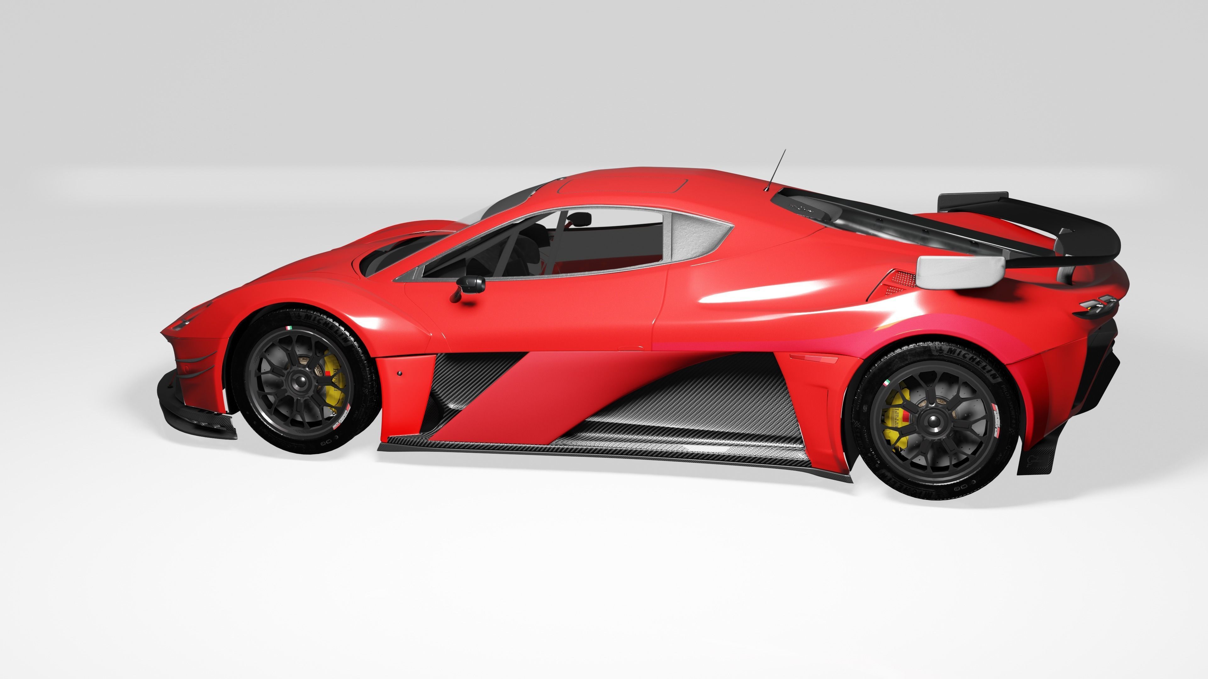 Ferrari 296 GTB GT3 3D model | CGTrader