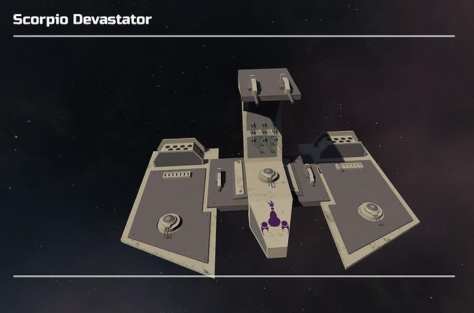 3D model Scorpio Devastator VR / AR / low-poly | CGTrader