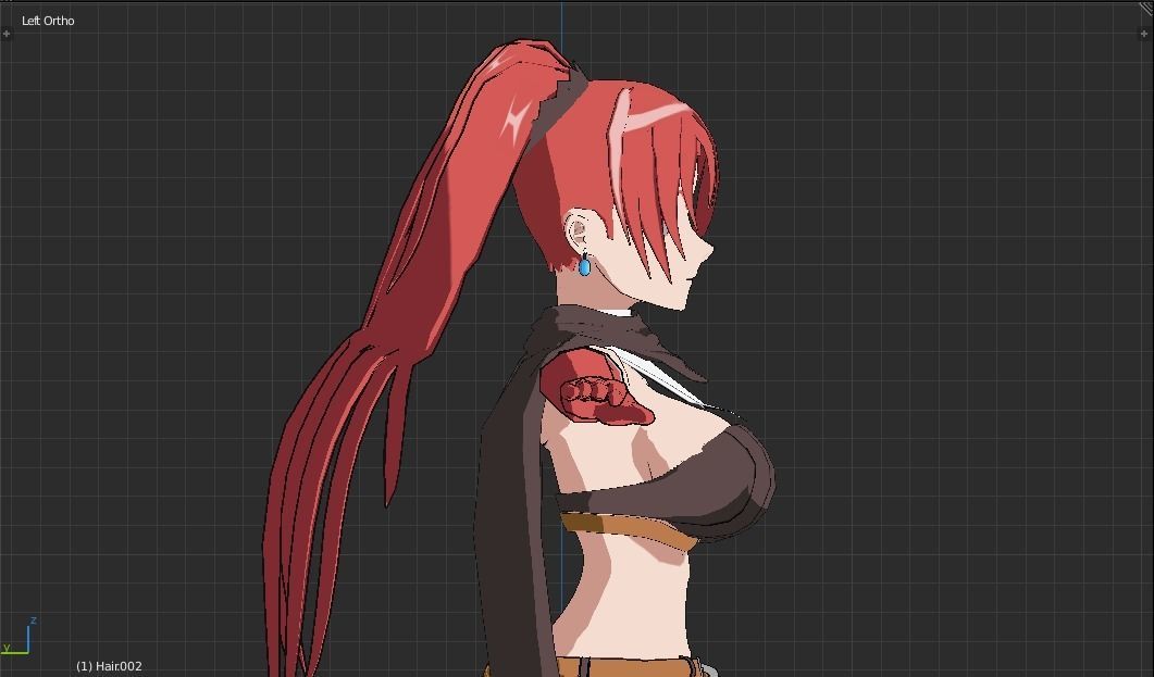 3D model Maya Ikusaba - Isekai One Turn Kill Nee-san- 3D Model Blender VR / AR / low-poly | CGTrader